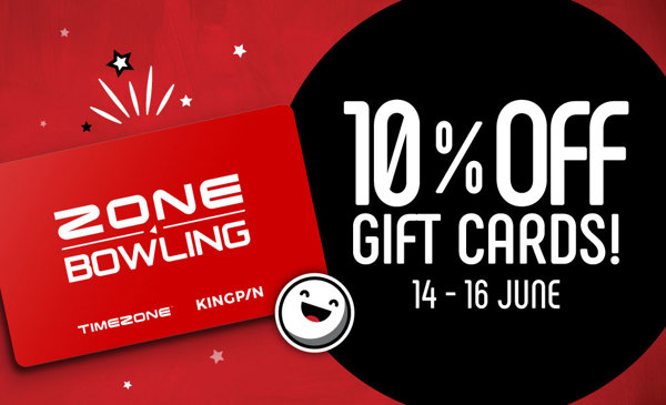 Gift Card | Buy Now | Zone Bowling